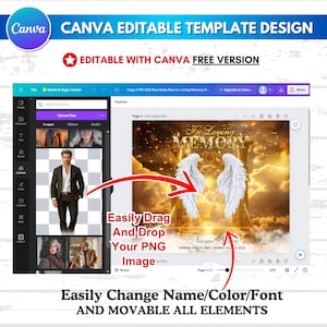 6+ in Loving Memory Design Bundle, Memorial Templates Heaven Background ...
