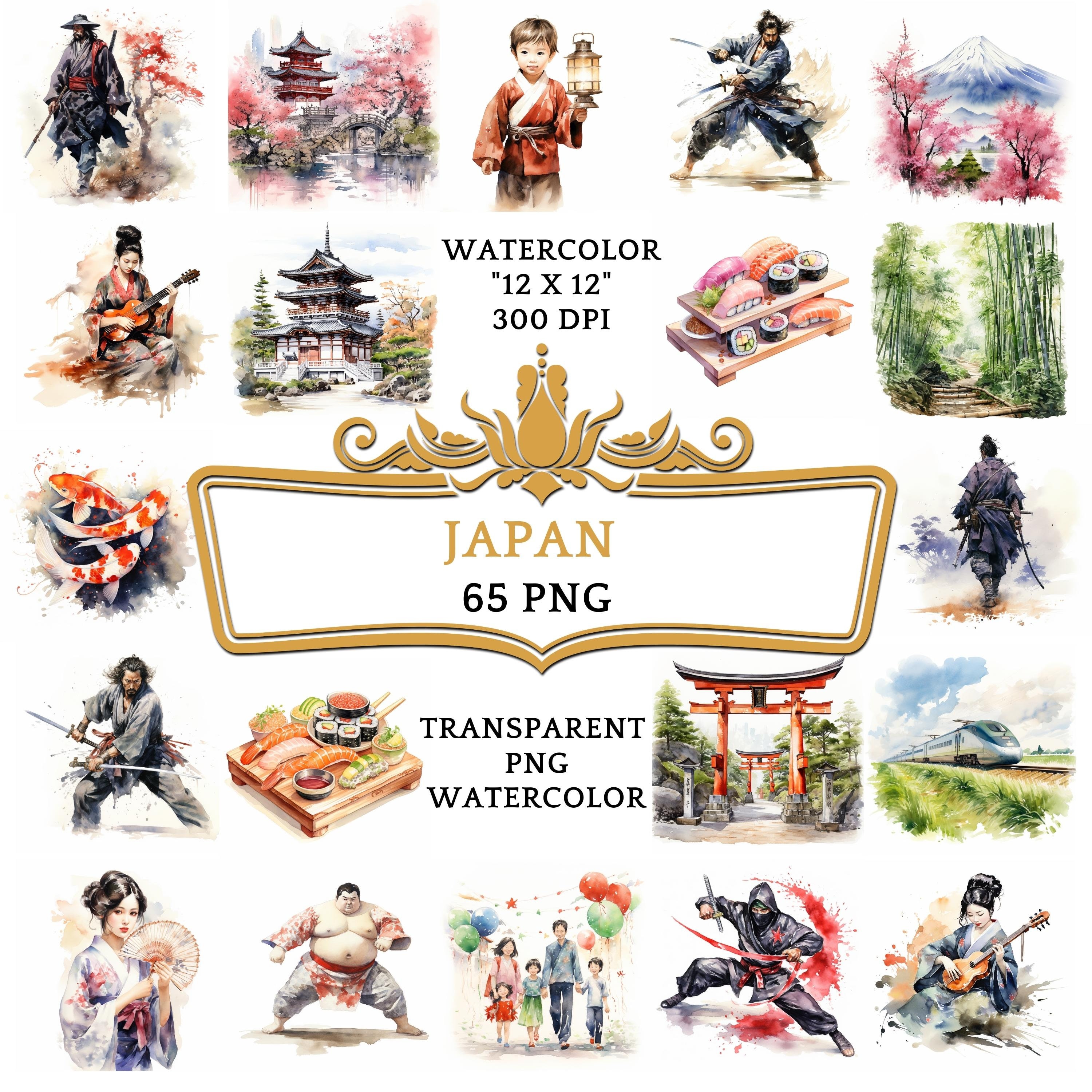 65-aquarell-japan-png-clipart-bundle-japanische-reise-clip-art-tokyo