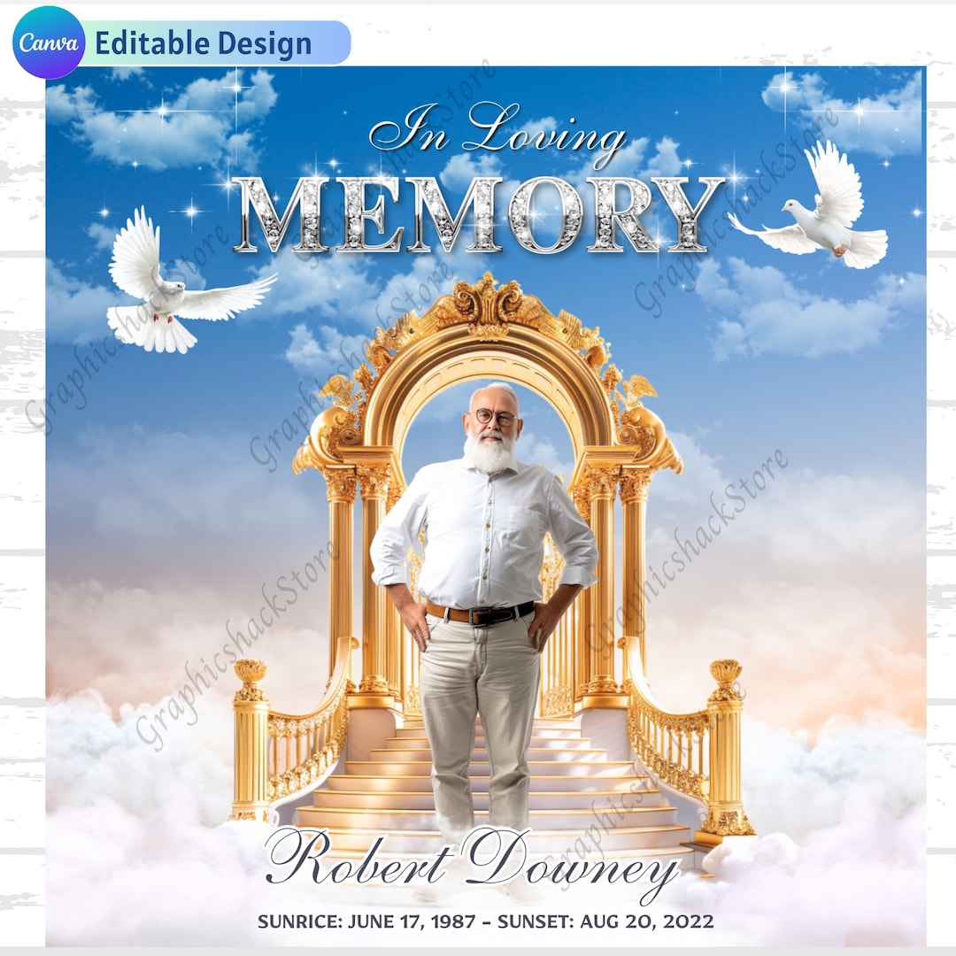 In Loving Memory Background, Funeral Gift, RIP Shirt Design, Memorial ...