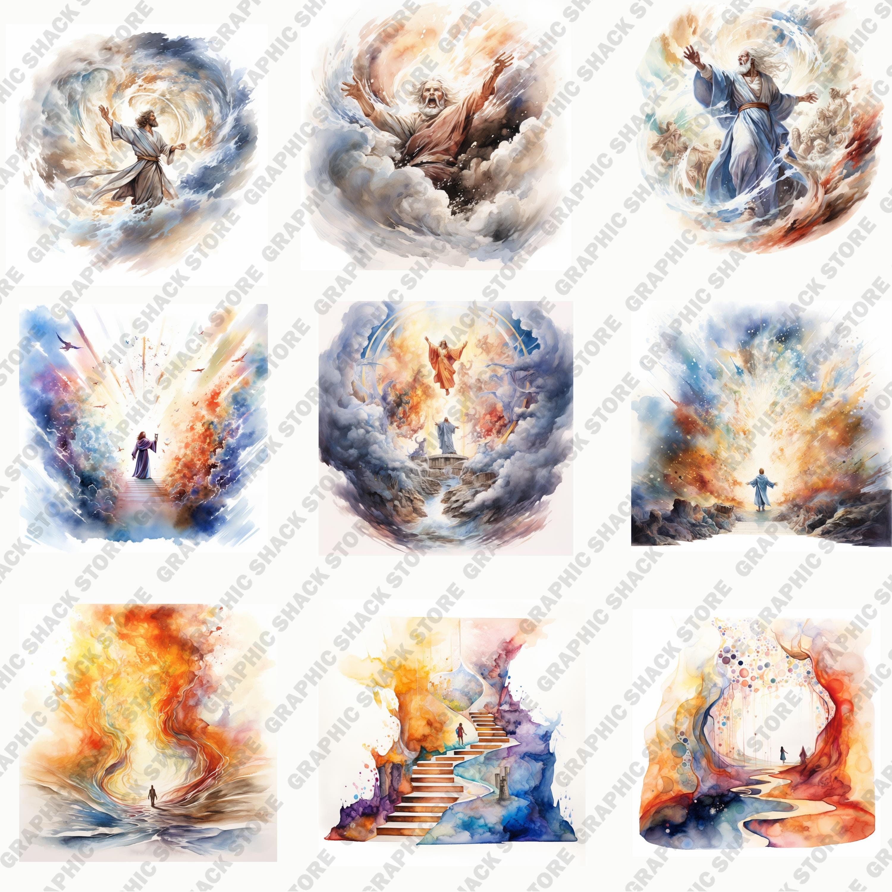 85 PNG Watercolor Job Clip Art | Christian Religious Bible Based Story ...