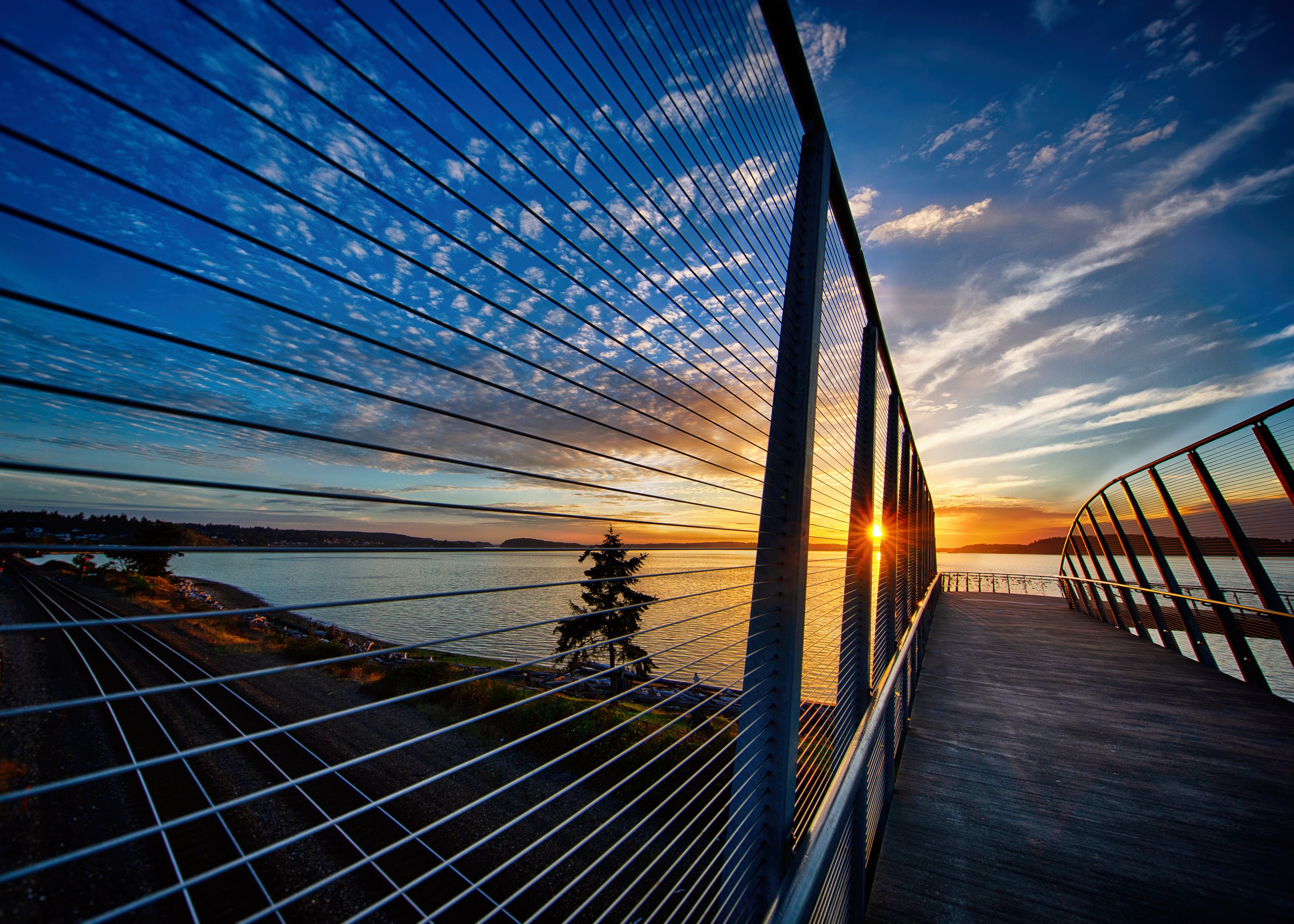 Sky Bridge, Chambers Bay Golf Course 20"x30" - Etsy
