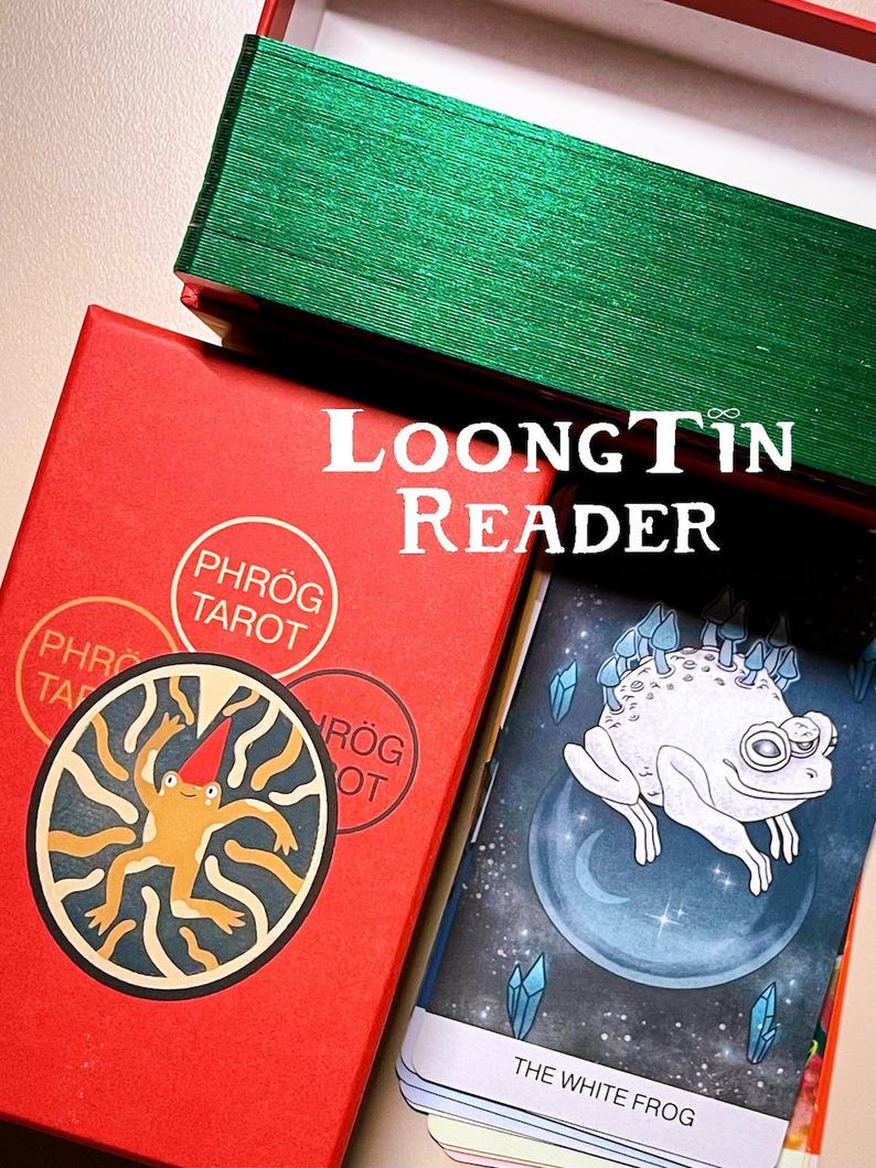 Phrog Tarot Deck- PHRÖG Tarot Deck - A Whimsical Collaboration of Frogs ...