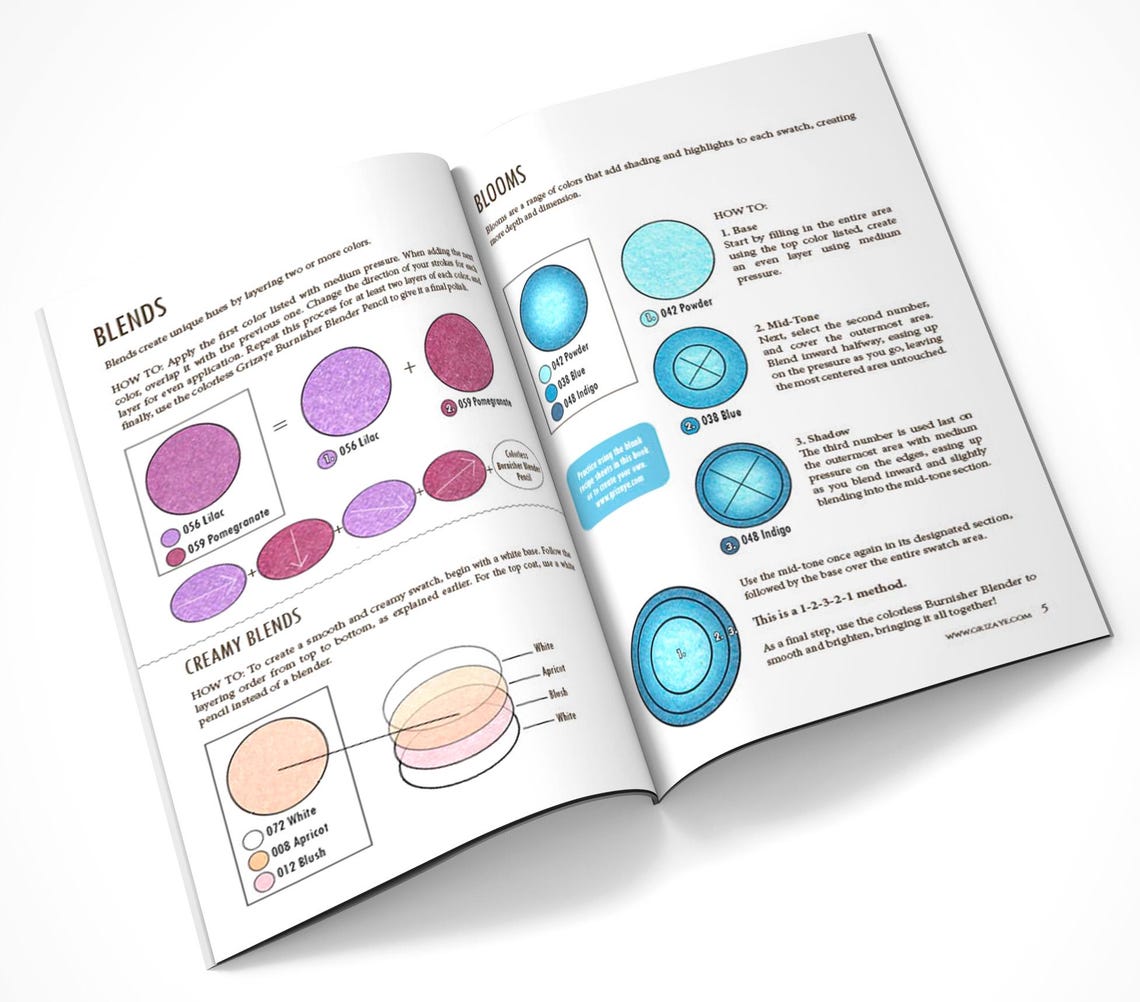 Colored Pencil Recipe Book - Etsy