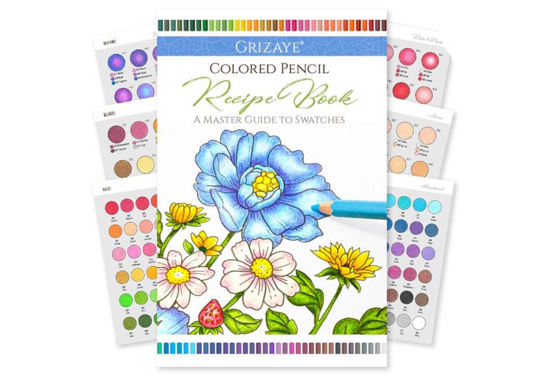 Colored Pencil Recipe Book - Etsy