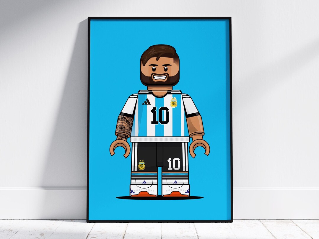 Lego Lionel Messi - Etsy