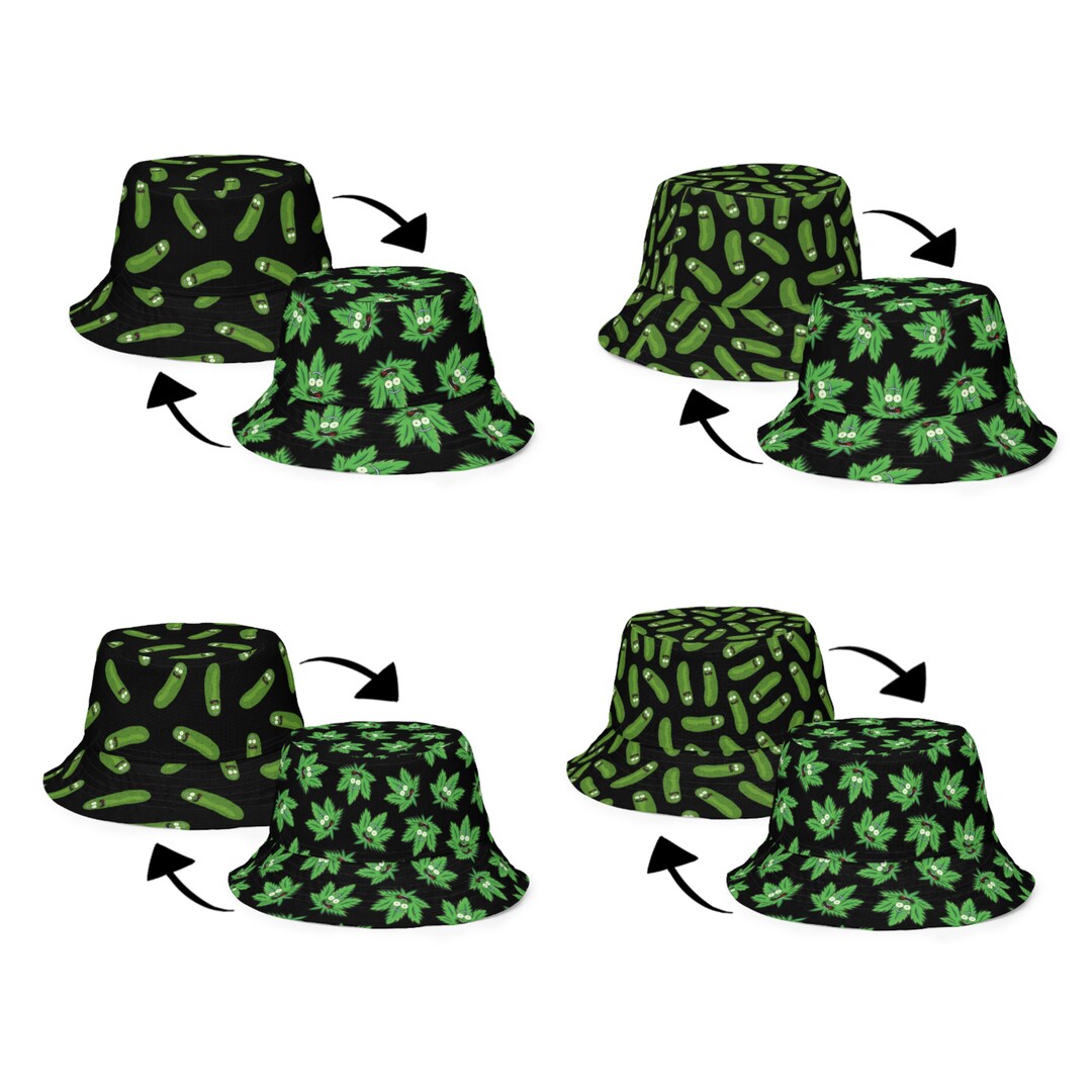 Reversible Rick and Morty Bucket Hats - Etsy