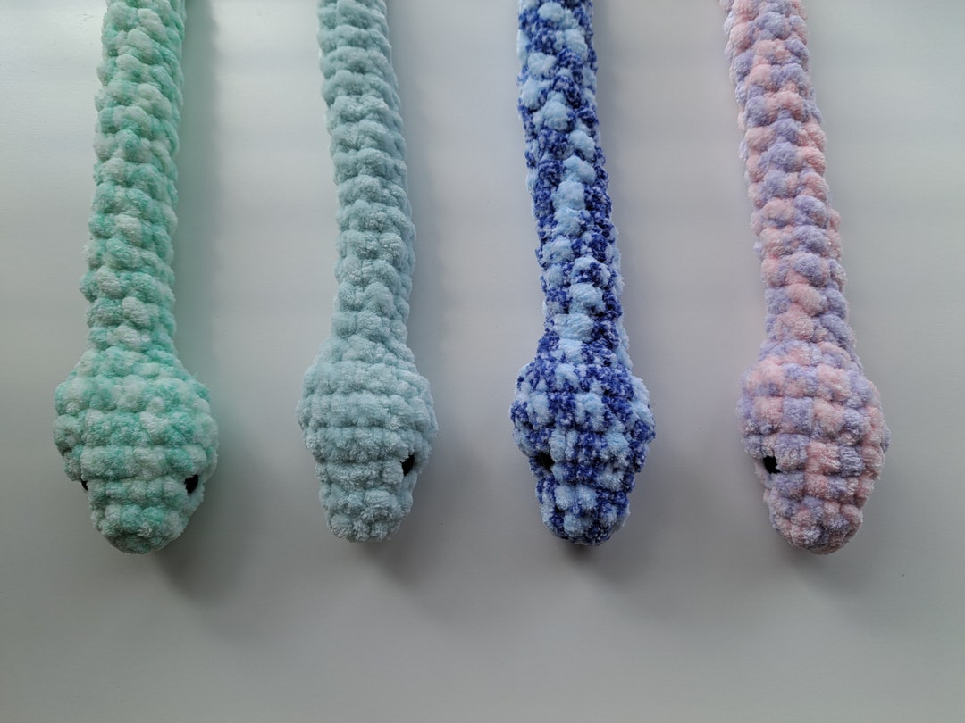 Crochet Mama Snake Plushie - Etsy