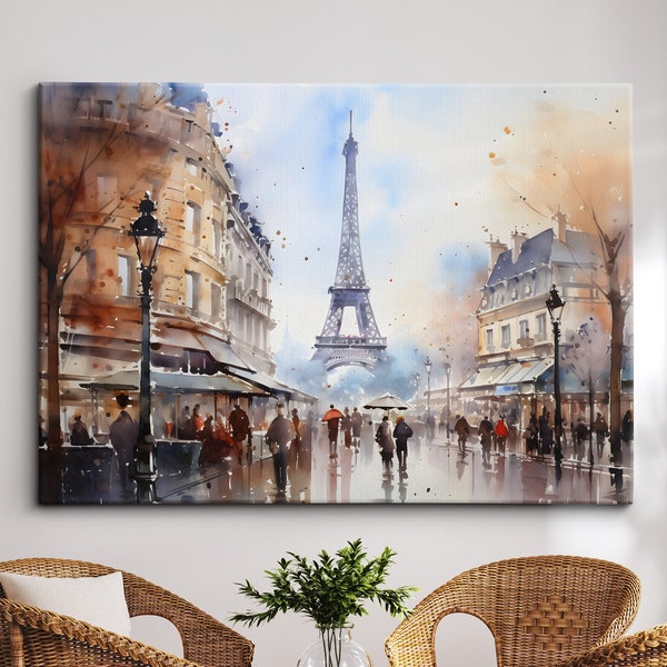 Paris Canvas Print - Etsy