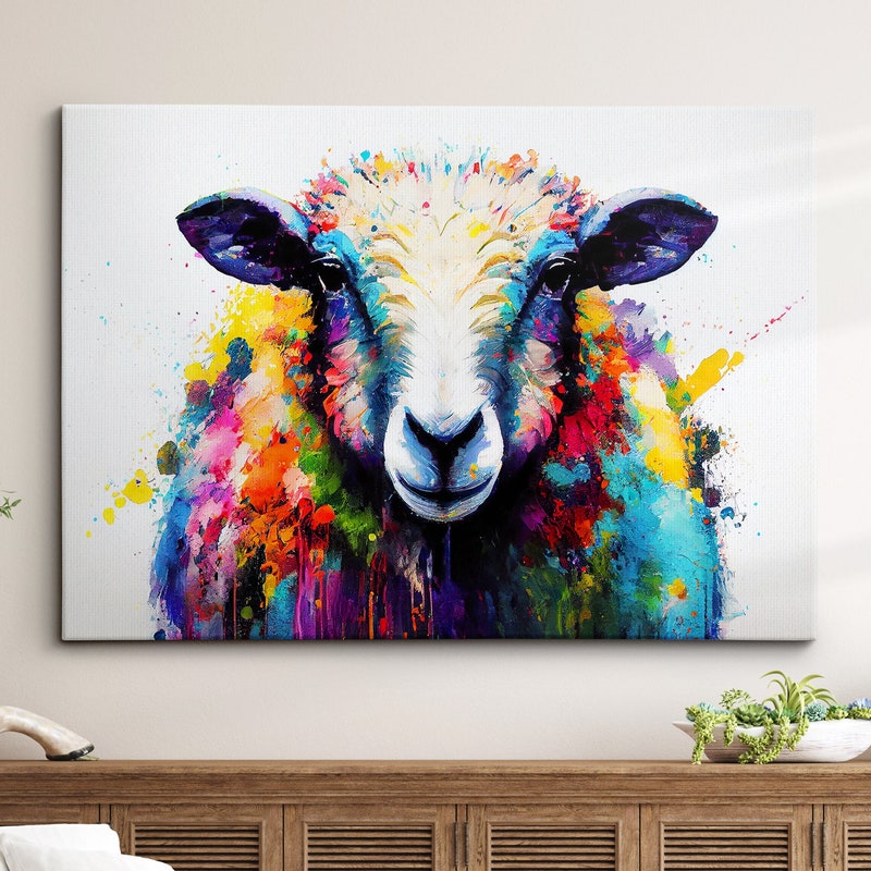 Sheep Wall Art - Etsy