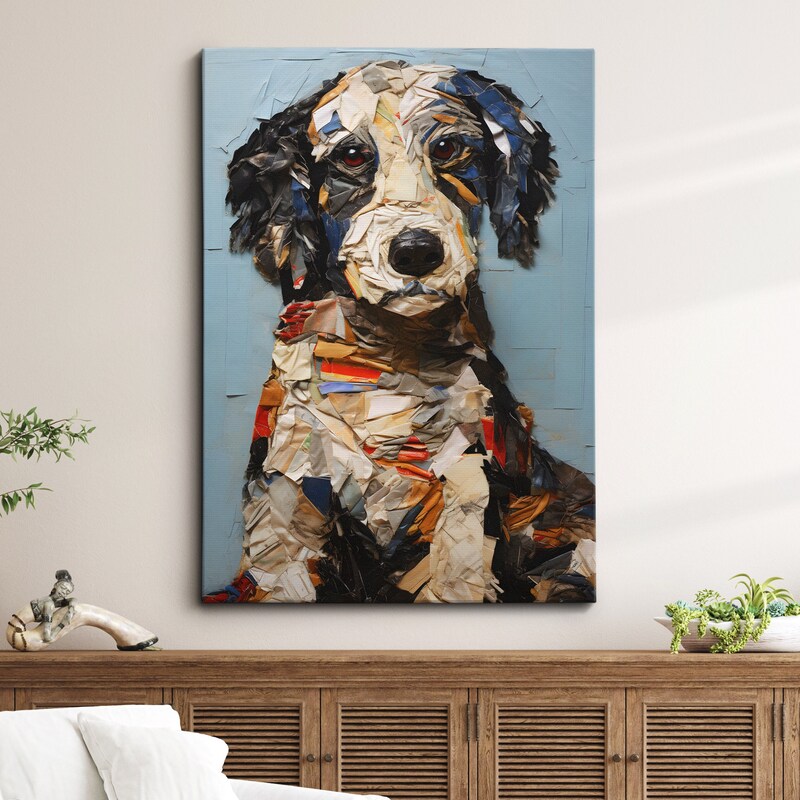 Paper Mache Dog - Etsy
