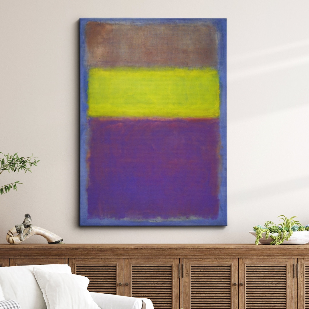 Mark Rothko No.2 1954 Abstract Oil Painting Reproduction Quality Wall ...