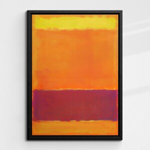 Mark Rothko No.73 Abstract Oil Painting Reproduction Quality Wall Art ...