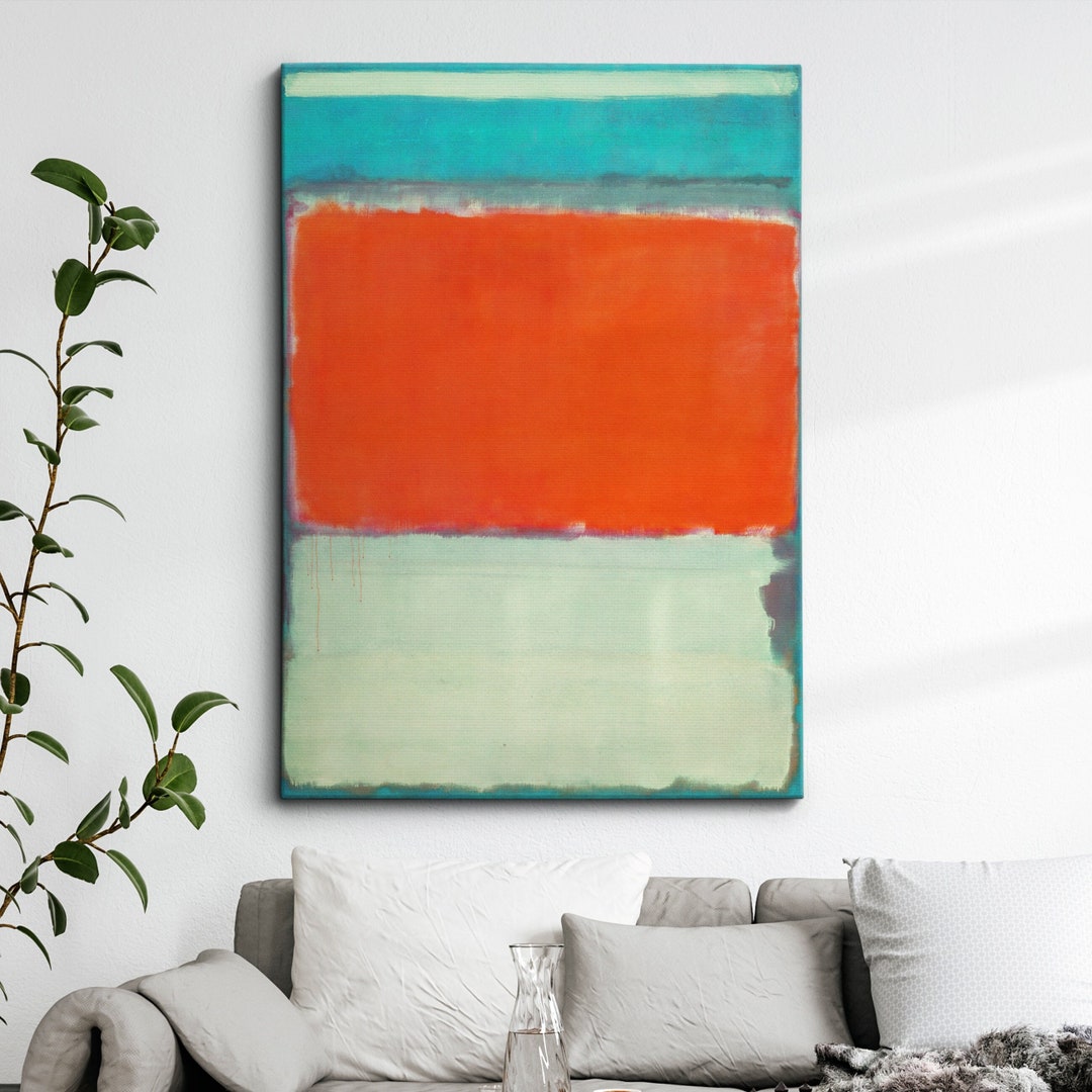 Mark Rothko No.10 Abstract Oil Painting Reproduction Quality Wall Art ...