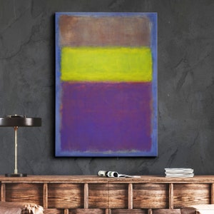 Mark Rothko No.2 1954 Abstract Oil Painting Reproduction Quality Wall ...