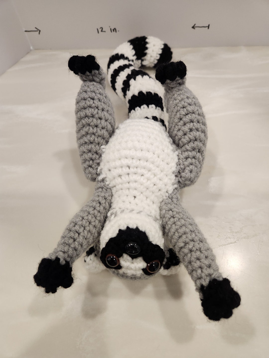 Lemur Crochet Stuffed Animal - Etsy
