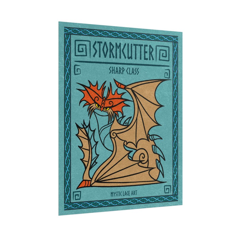Stormcutter Dragon - Etsy