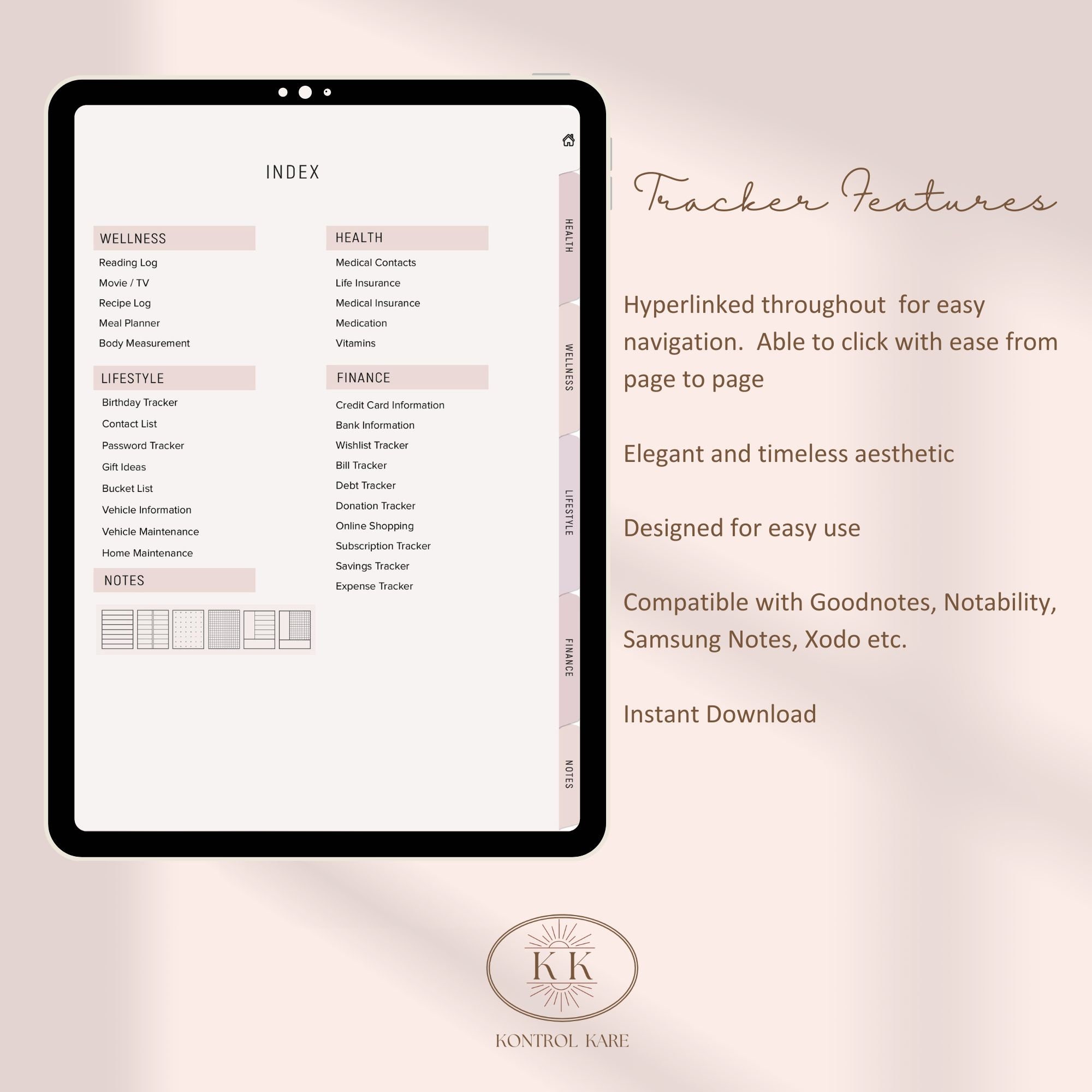 Records Tracker, Banking Expense Journal, Password Subscription ...