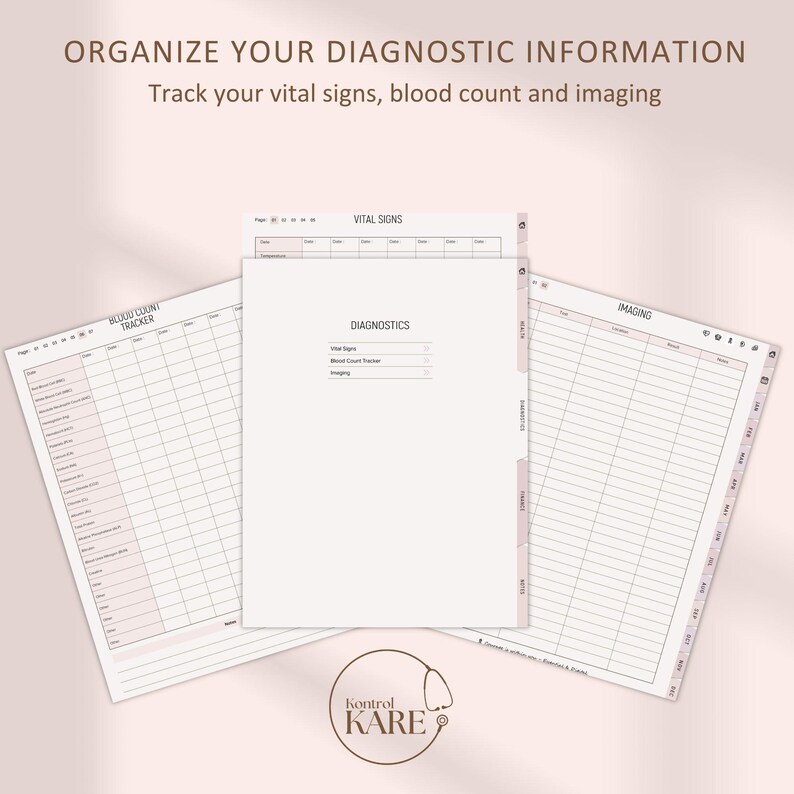 Medical Information Planner, Patient Health Records, Healthcare ...