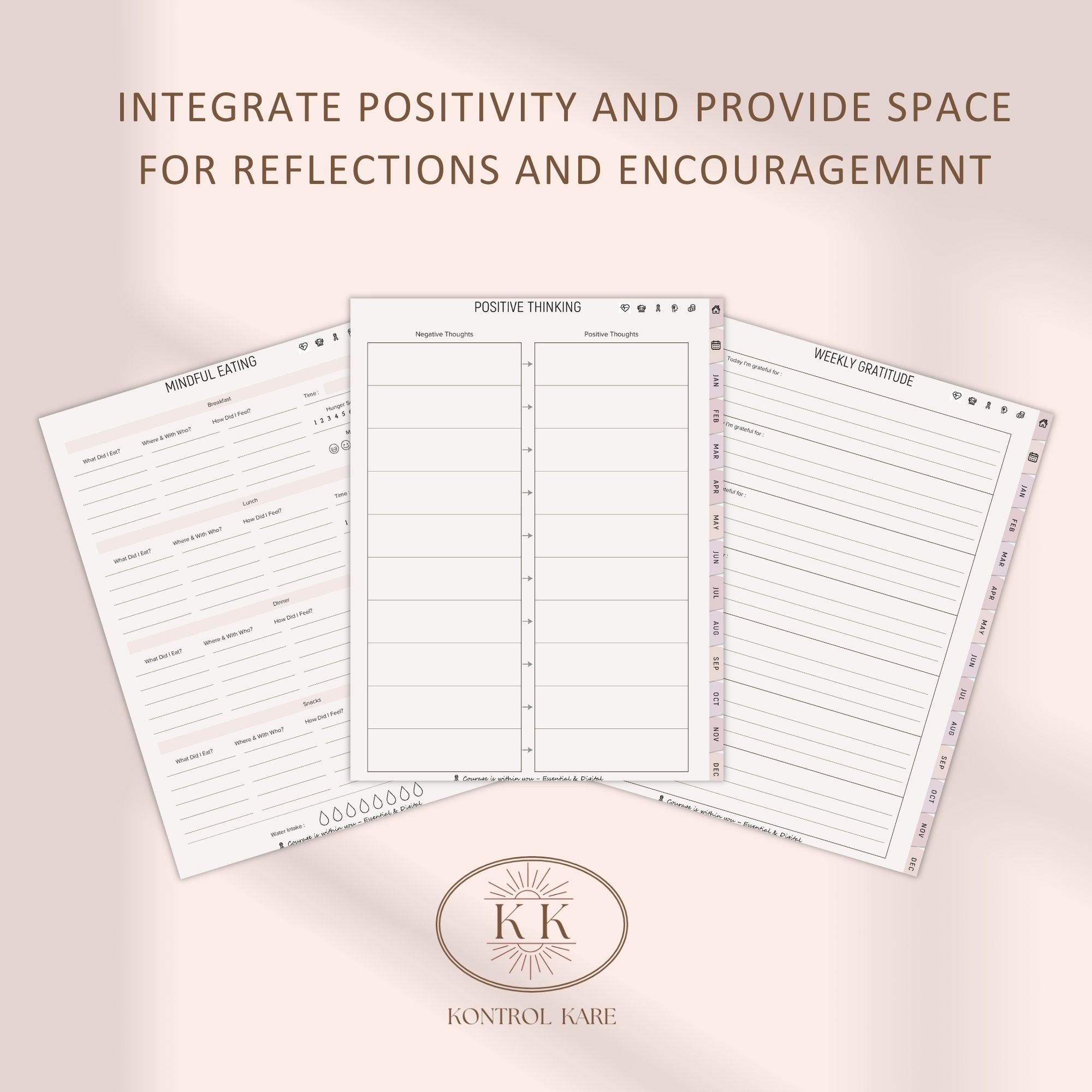 Chemotherapy Undated Digital Planner, Cancer Care Journal, Radiation ...