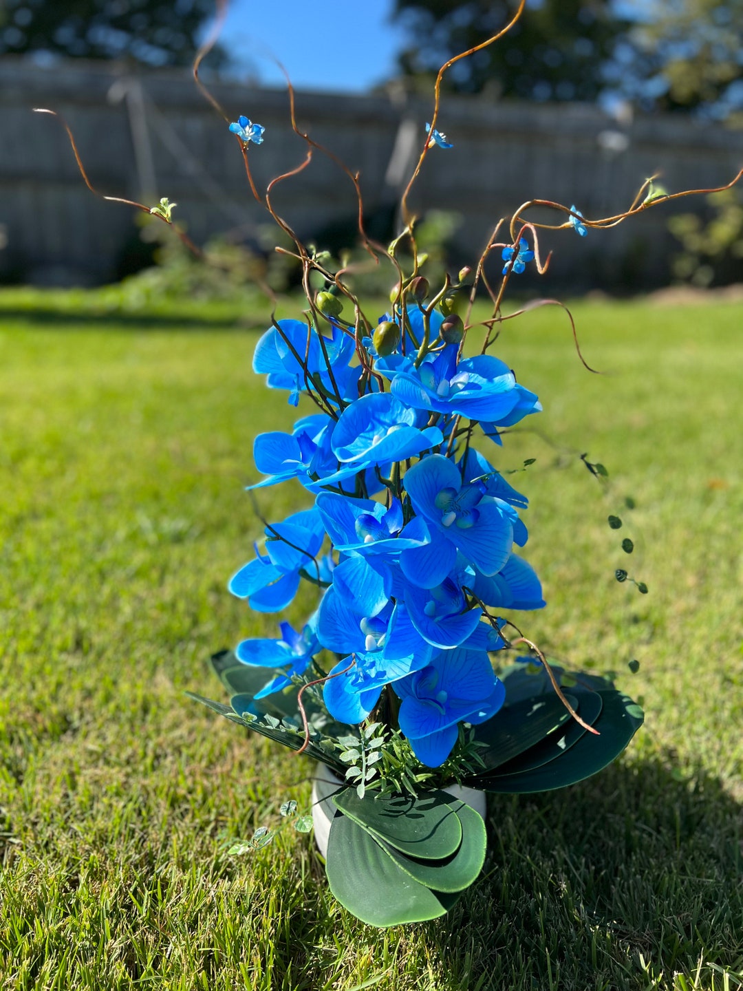 Luxurious Real Touch Orchid Arrangement - Etsy