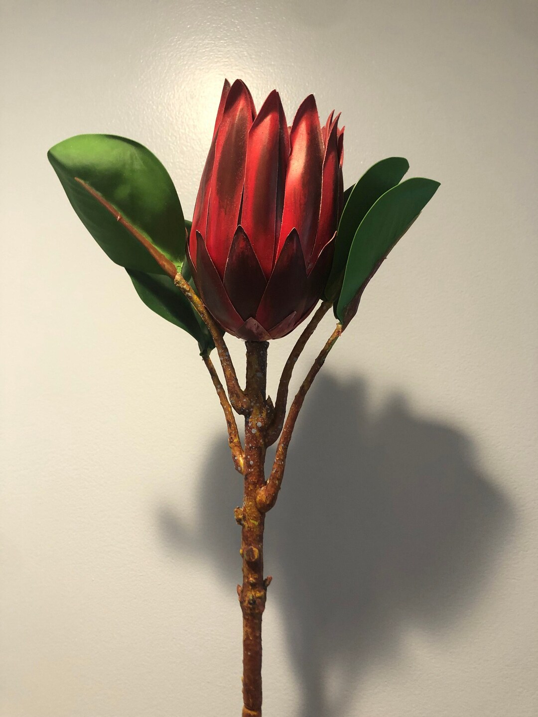 Real Touch King Protea Red - Etsy