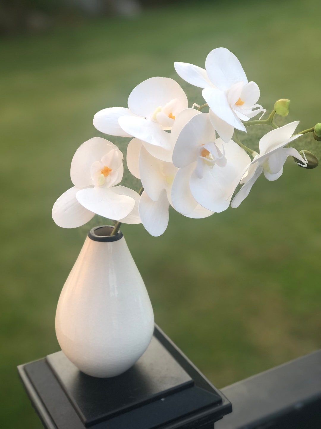 Real Touch Orchid Arrangement - Etsy