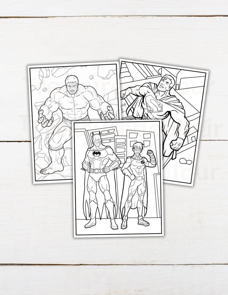Superhero Coloring Sheets | Kids Coloring | Coloring Sheets | Superhero ...