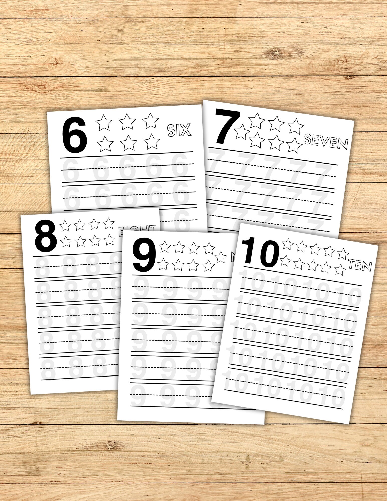 Numbers Activity, Number Tracing, Number Learning for Kids, Fun ...