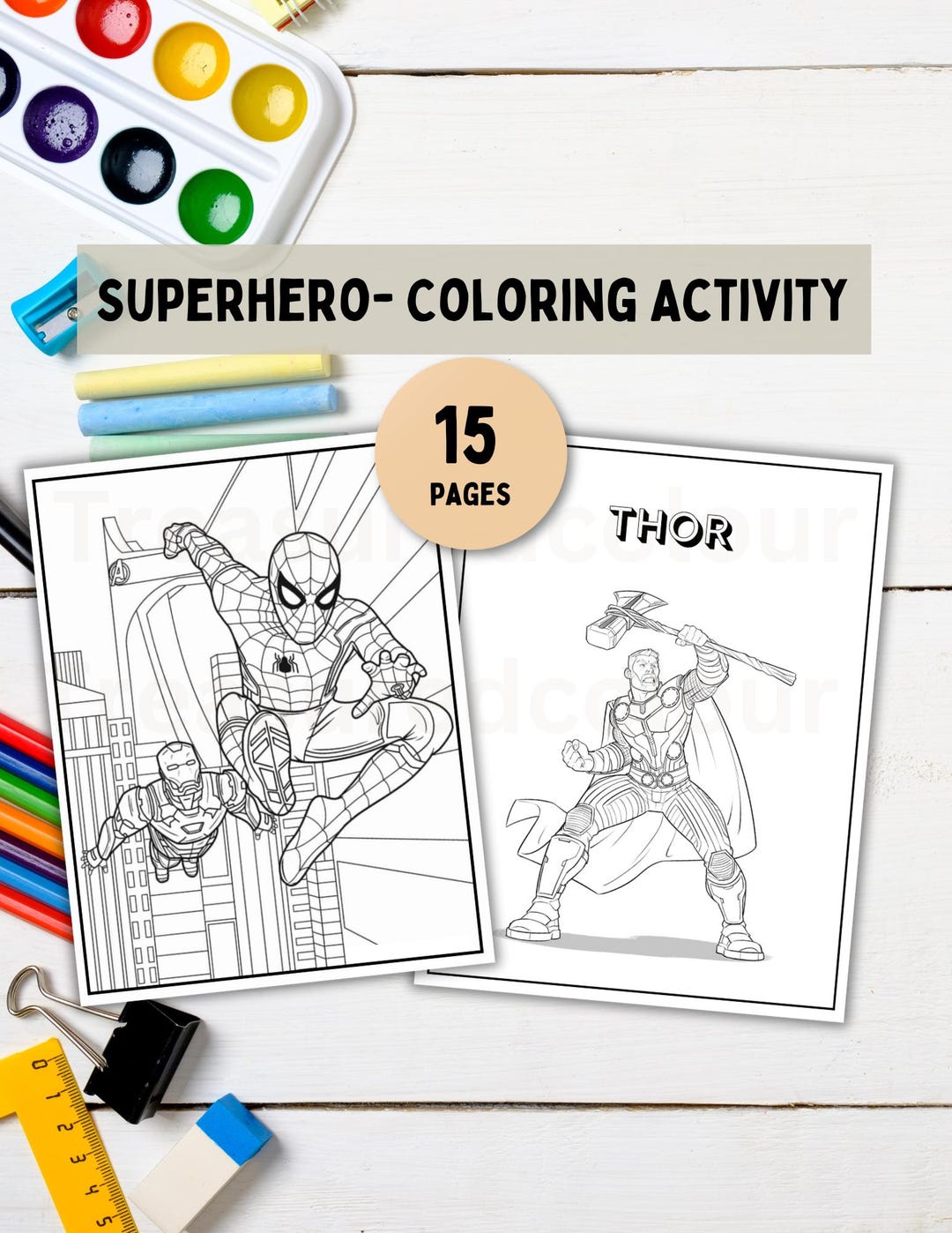 Superhero Coloring Sheets | Kids Coloring | Coloring Sheets | Superhero ...