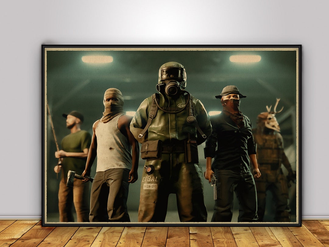 Rust Game Poster, Wall Art, Wall Prints, Home Decor, Kraft Paper Print ...