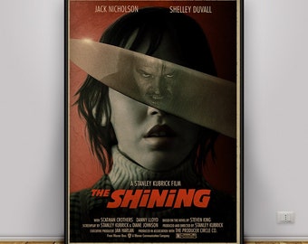 The Shining Overlook Hotel Original Hedge Maze Poster Art Print Horror ...