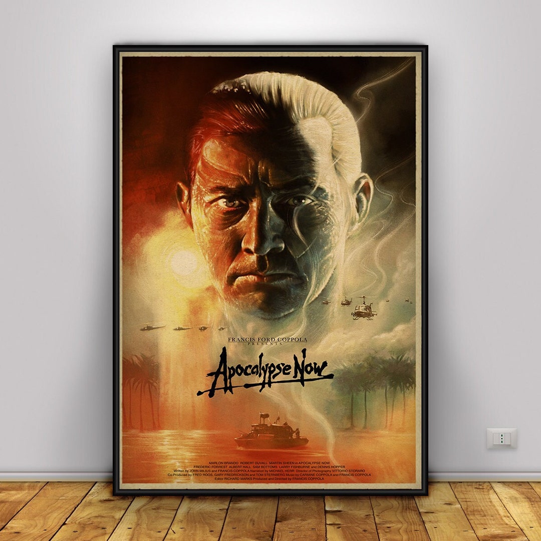 Apocalypse Now Poster, Wall Art, Wall Prints, Home Decor, Kraft Paper ...