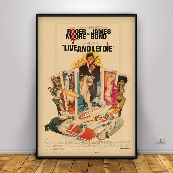 James Bond Poster - Etsy