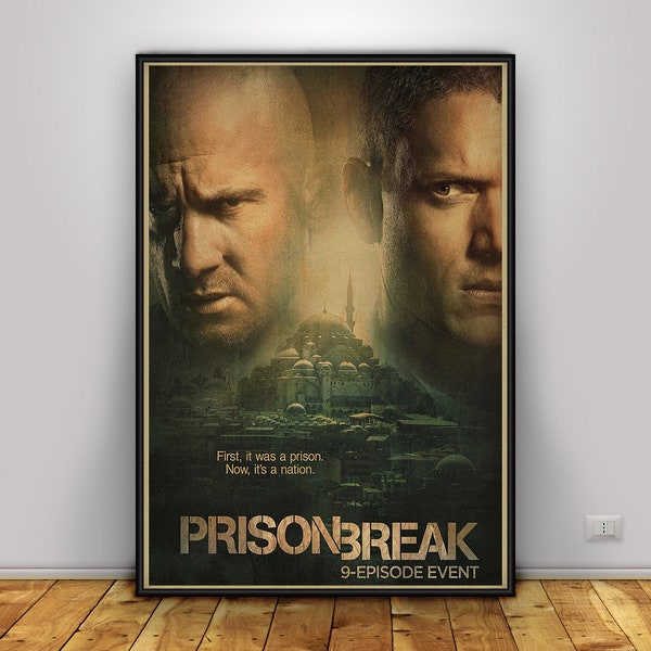 Prison Break Poster Wentworth Miller - Etsy