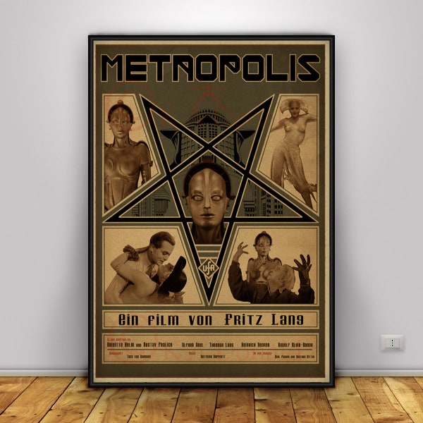 Metropolis Poster - Etsy