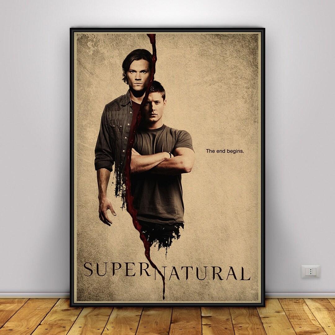Supernatural Poster, Wall Art, Wall Prints, Home Decor, Kraft Paper ...