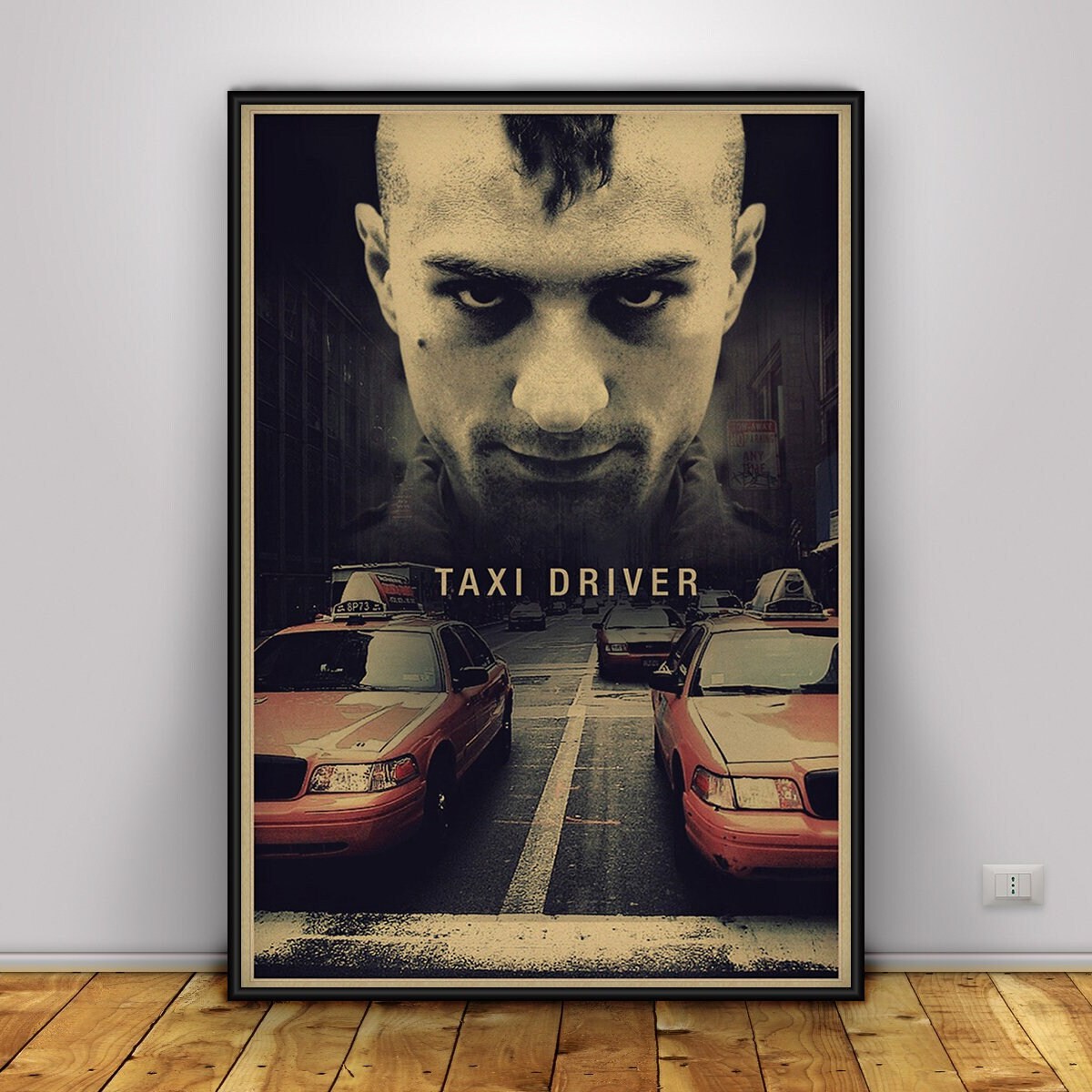 Taxi Driver Poster Wall Art Wall Prints Home Decor Kraft - Etsy