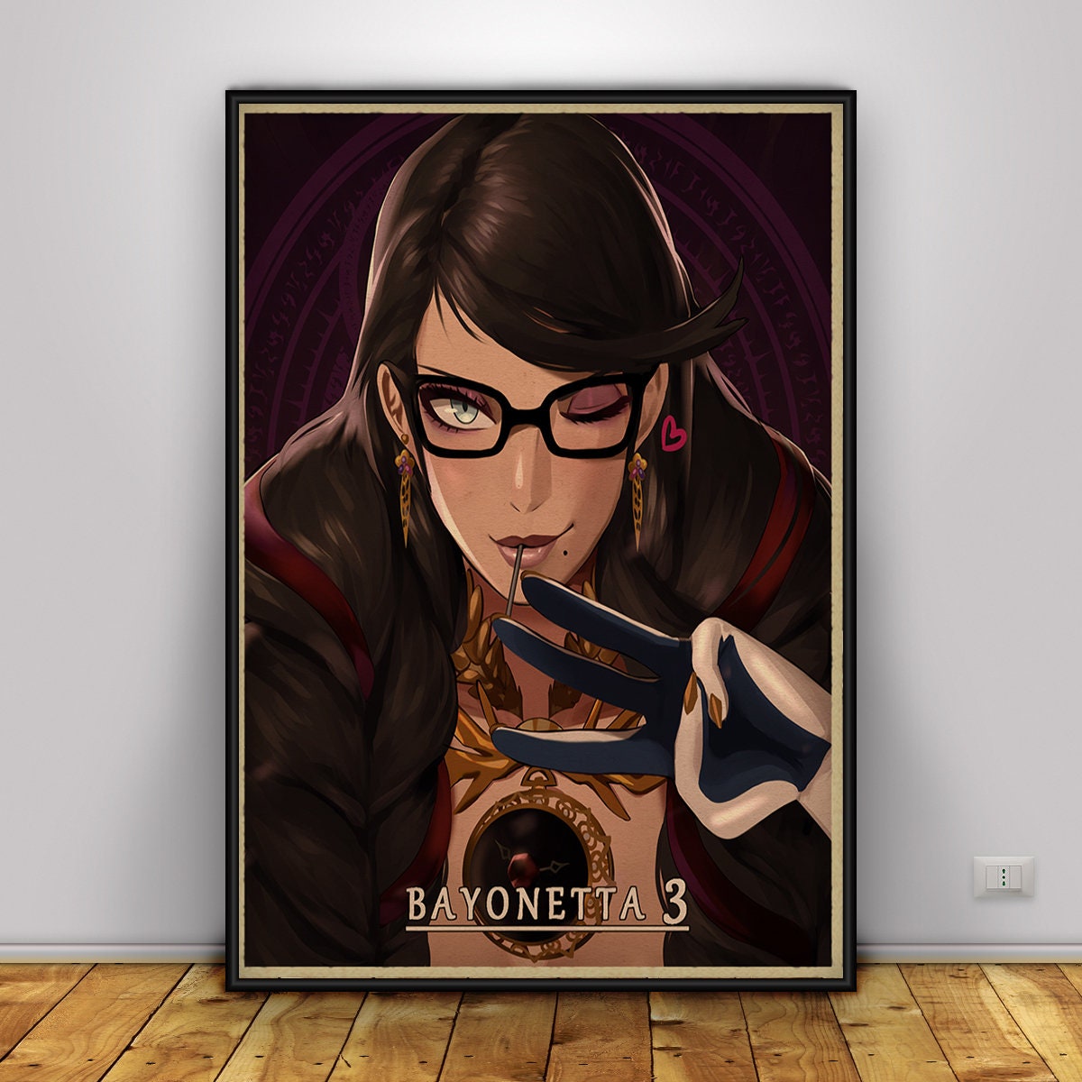 Bayonetta Game Poster, Wall Art, Wall Prints, Home Decor, Kraft Paper ...