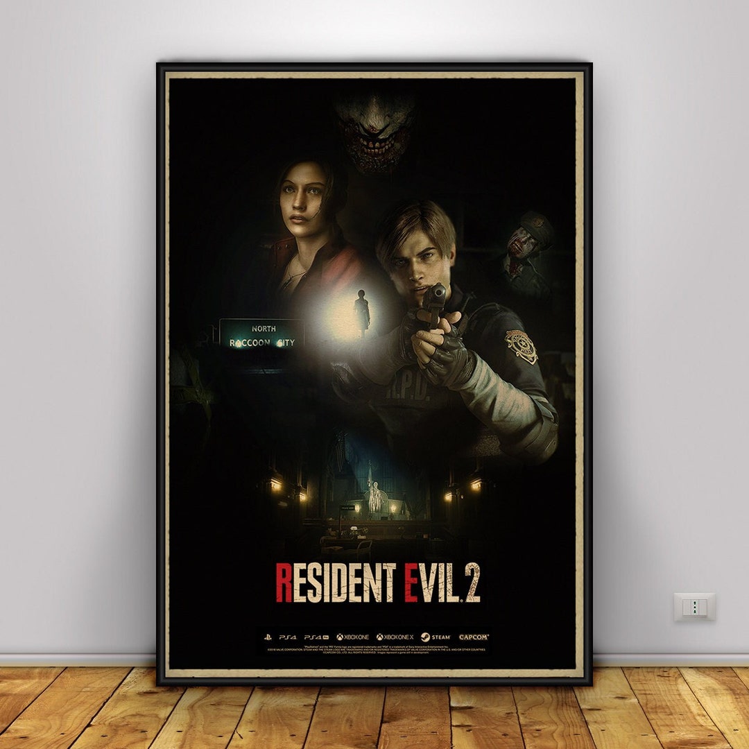 Resident Evil Game Poster Wall Art Wall Prints Home Decor - Etsy