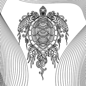 Geometric Coloring Pages - Etsy