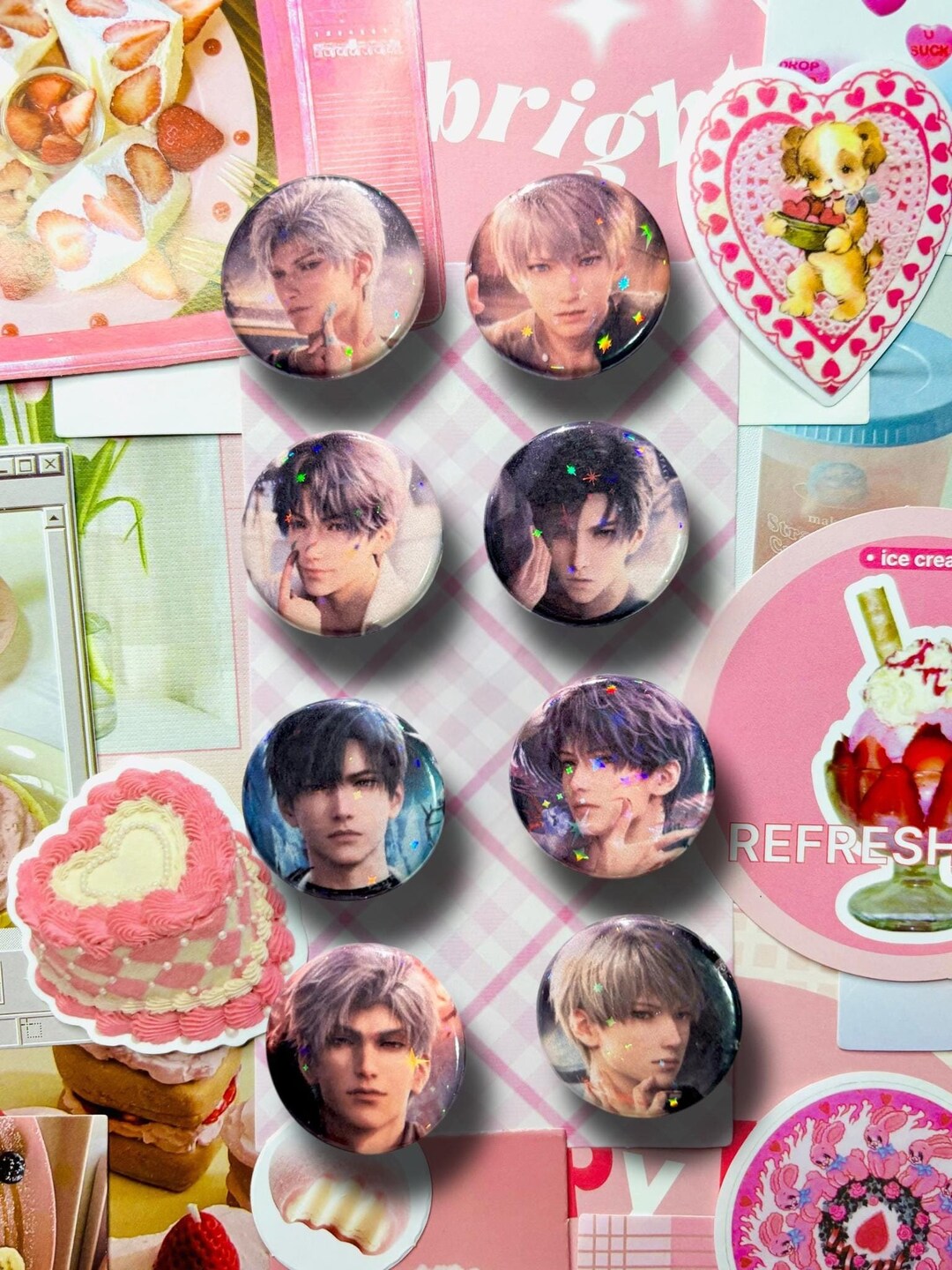 Otome Love and Deepspace Buttons 1.25 - Etsy UK