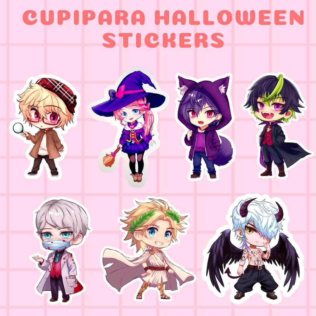Otome Cupid Parasite Stickers - Etsy