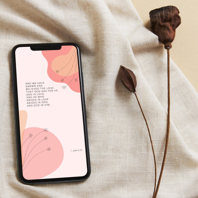 God Pink Wallpaper - Etsy