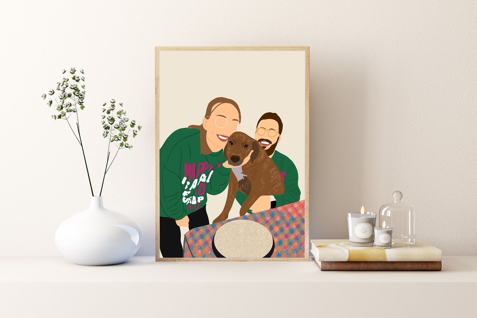 Faceless Portrait, Personalized Portrait, Portrait From Photo, Gift for ...