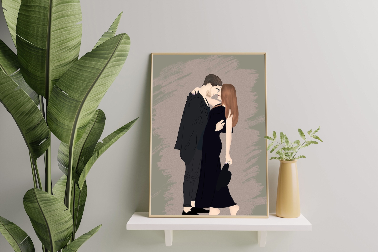 Faceless Portrait, Personalized Portrait, Portrait From Photo, Gift for ...