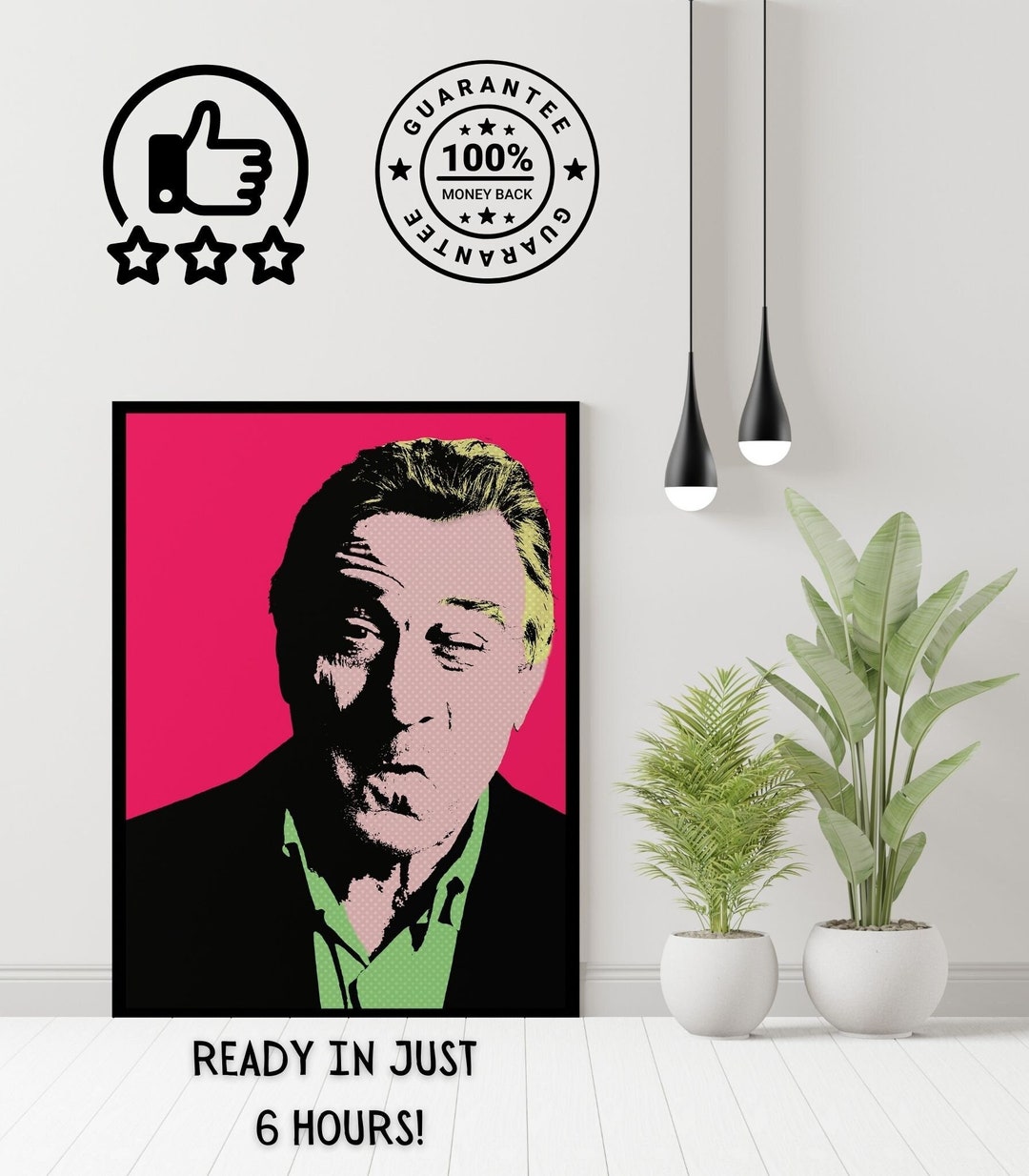 Customized Andy Warhol Print, Pop Art, Custom Illustration, Custom Pop ...