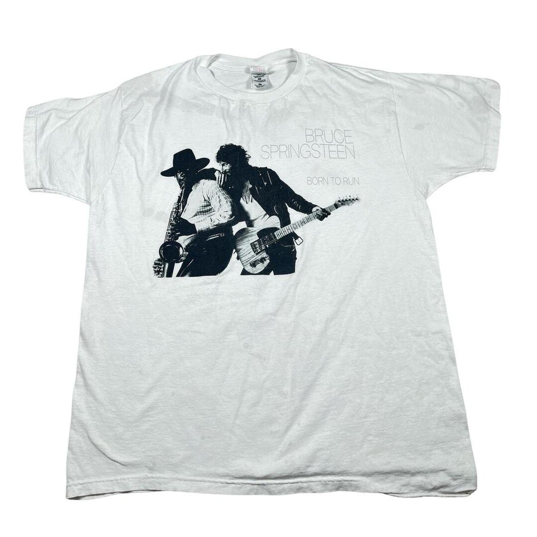 Vintage 1999 Bruce Springsteen Born to Run T Shirt XL Fruit of the Loom ...