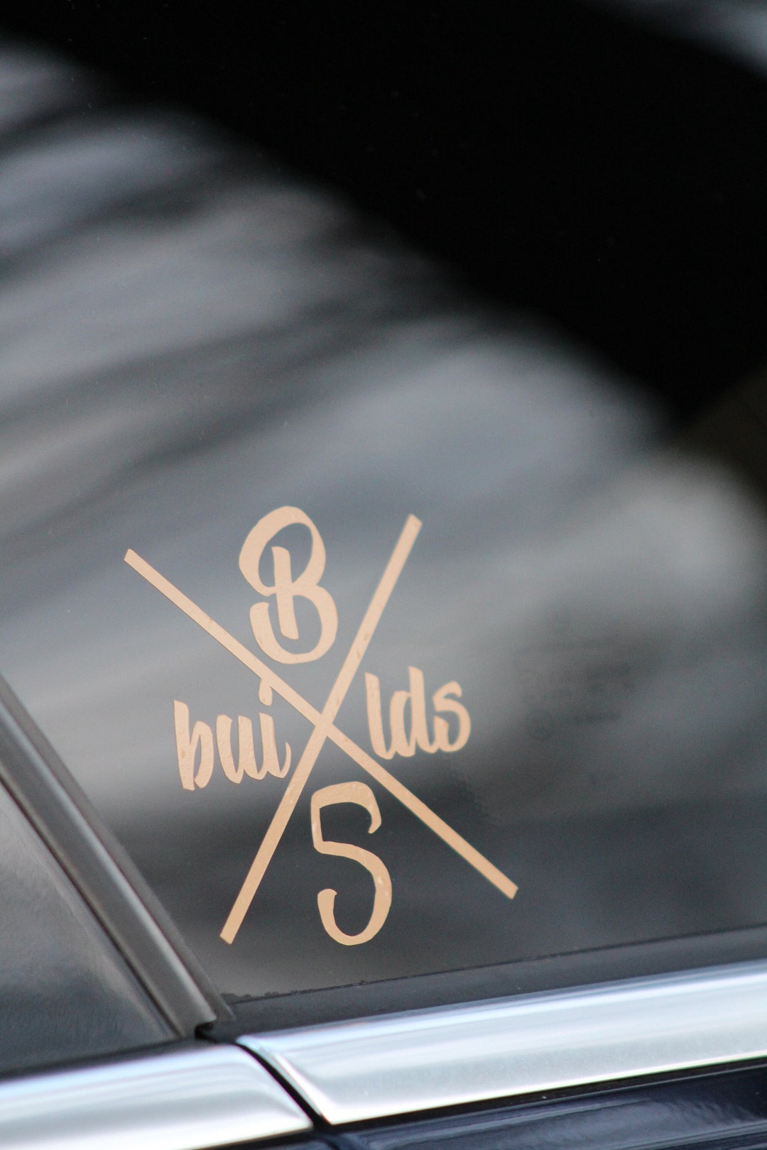 Car Sticker B5 Builds 'X' - Car Sticker for Audi - Car Sticker - Tuning ...