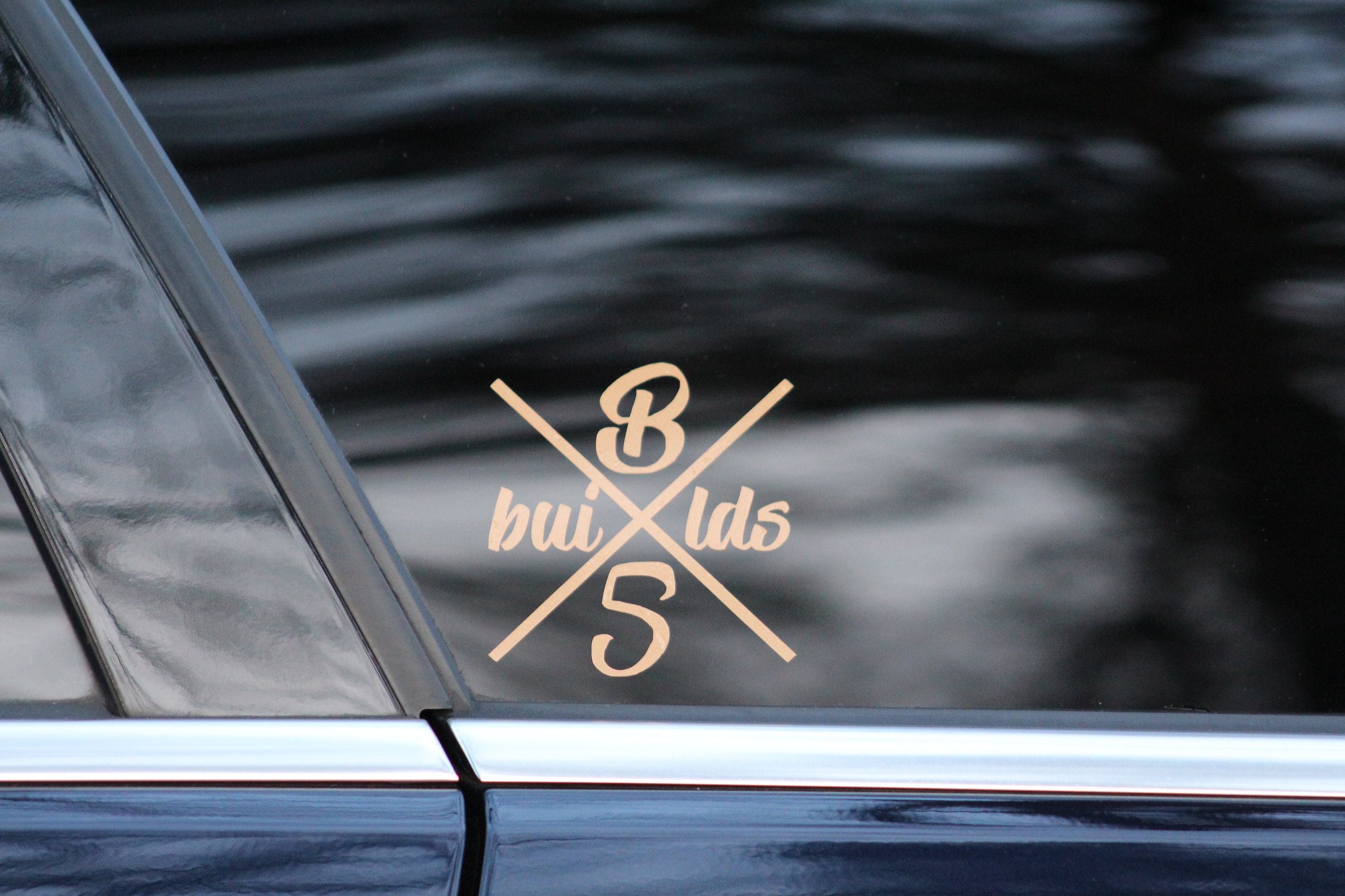 Car Sticker B5 Builds 'X' Car Sticker for Audi Car Sticker Tuning Gift ...