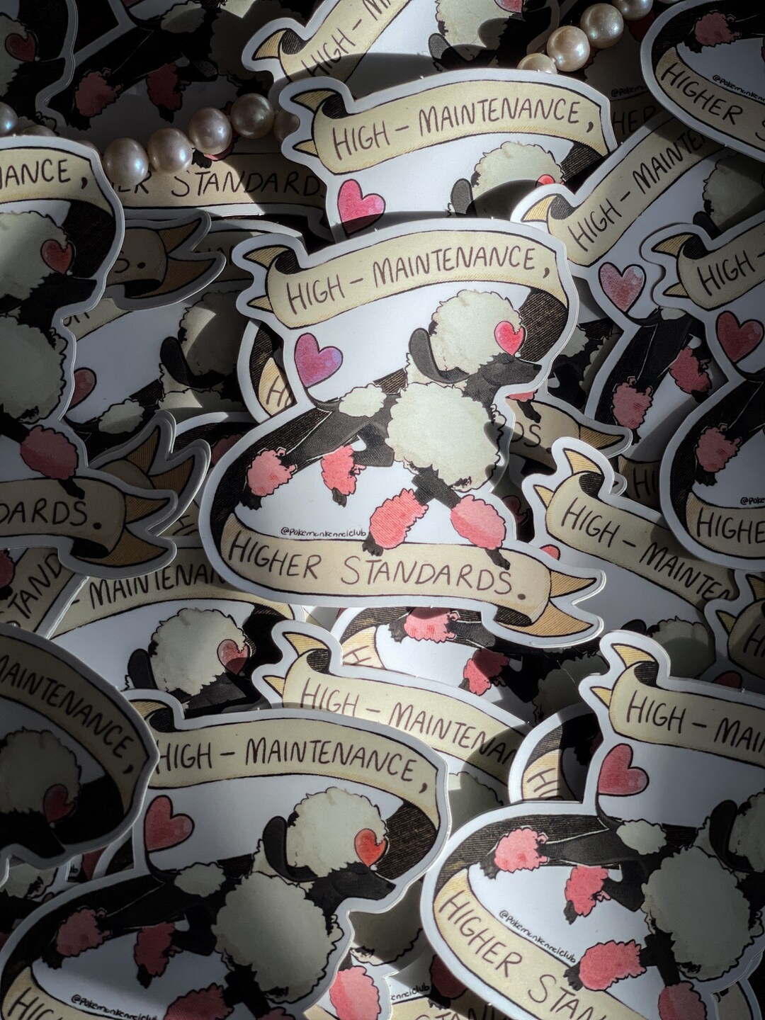 Furfrou Poodle Standard Spoo Groomer Dog AKC Obedience Training Dog K9 ...